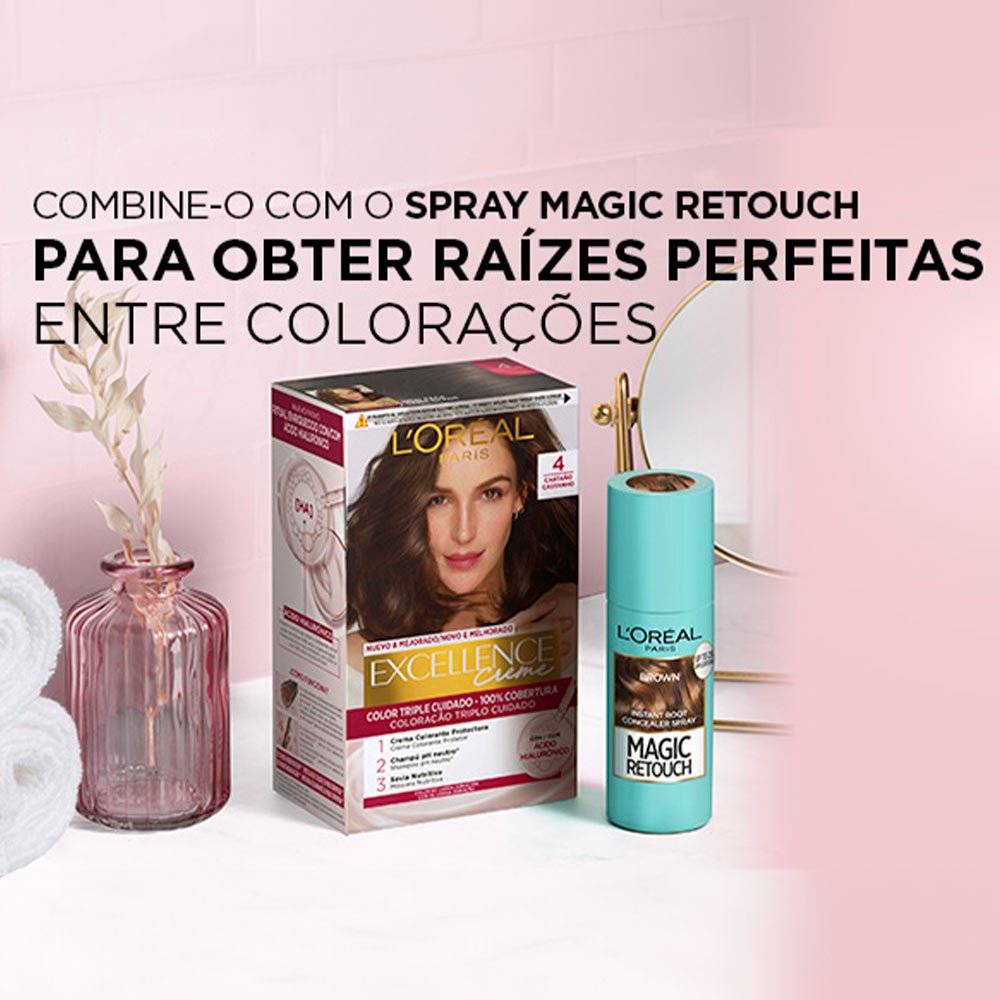 Excellence Crème Coloração 7.3 Louro Dourado | L'Oréal Paris