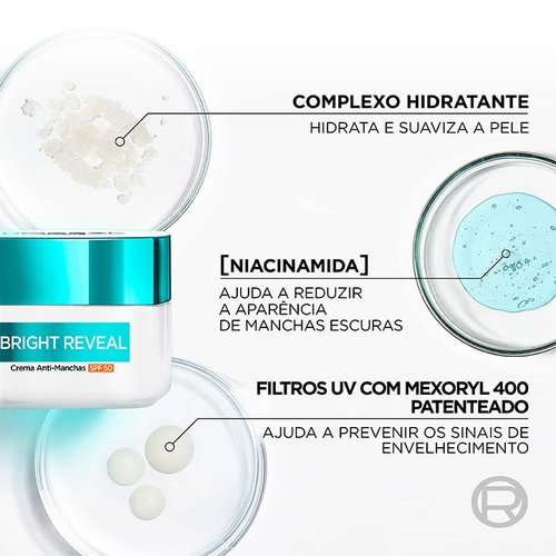 Creme de Rosto Antimanchas Bright Reveal | L'Oréal Paris